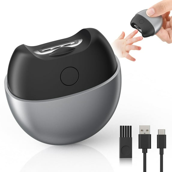 Electric Nail Clipper with USB Charging: Automatic Nail Clippers with ...