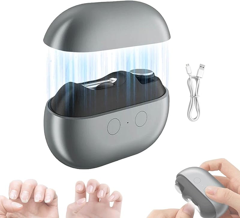 Electric Nail Clippers - 2026 Smart Nail Clipper for Seniors, Electric ...