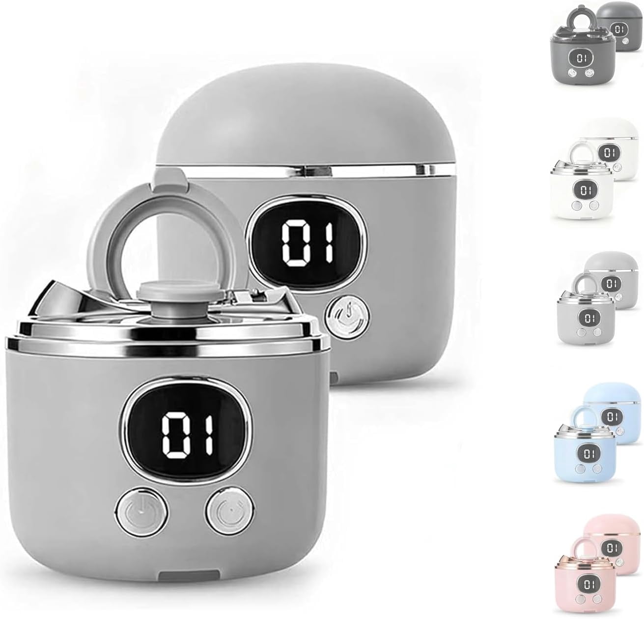 Electric Nail Clippers for Seniors with Magnifier, 2026 New 2-in-1 ...