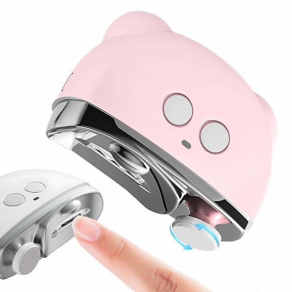 Electric Nail Clippers for Seniors - Nail Clipper with LED Light ...