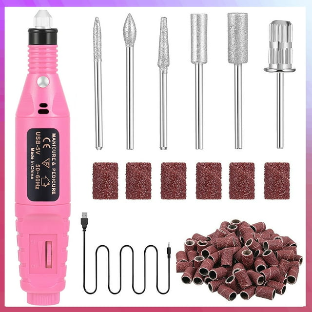 ZPL Electric Nail Drill Kit, Manicure Pedicure Care Set, Buffing ...