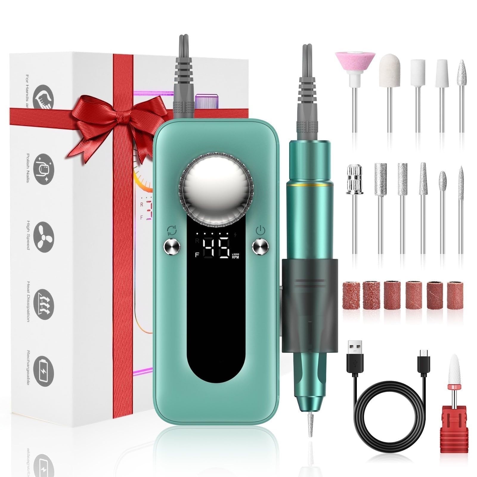 Customer reviews for Electric Nail Drill Professional, 45000RPM Nail ...