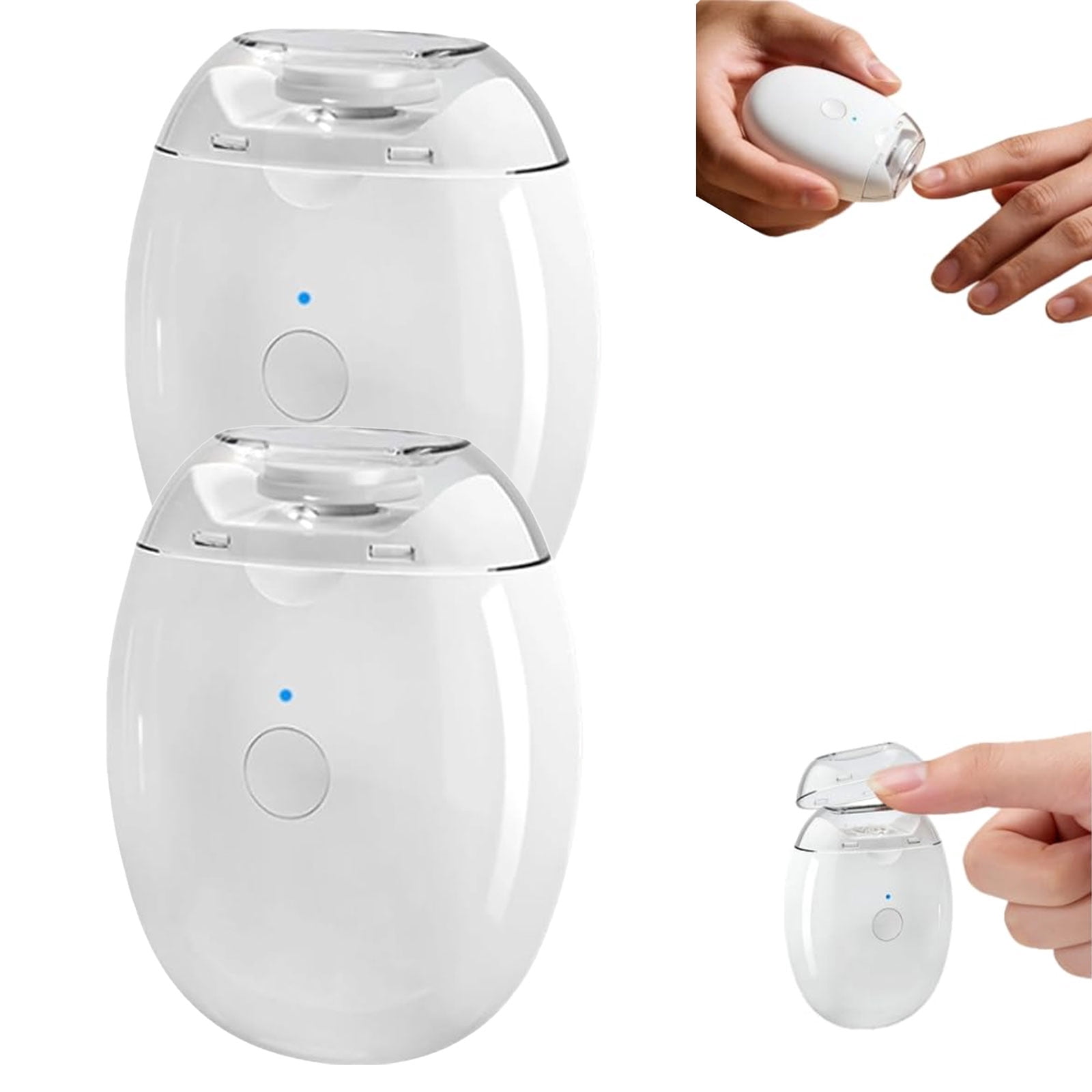 Electric Nail File,2026 New Universal Automatic Clipper with LED Light ...