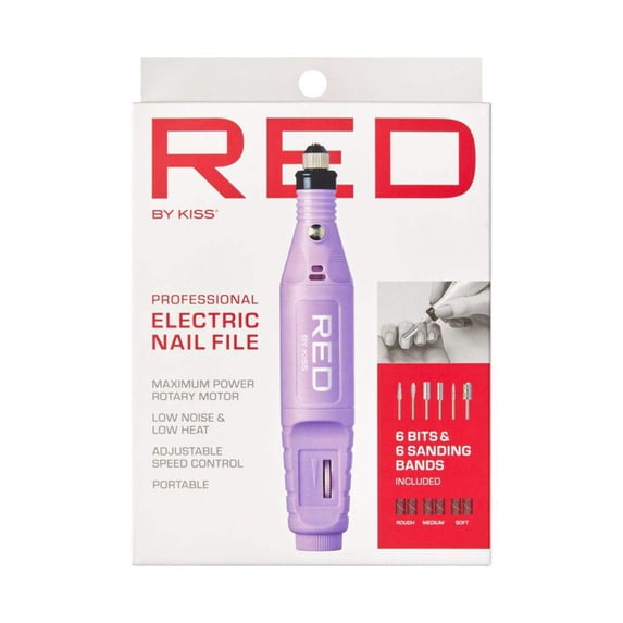 Electric Nail File NAIL FILE by Red by Kiss - Walmart.com