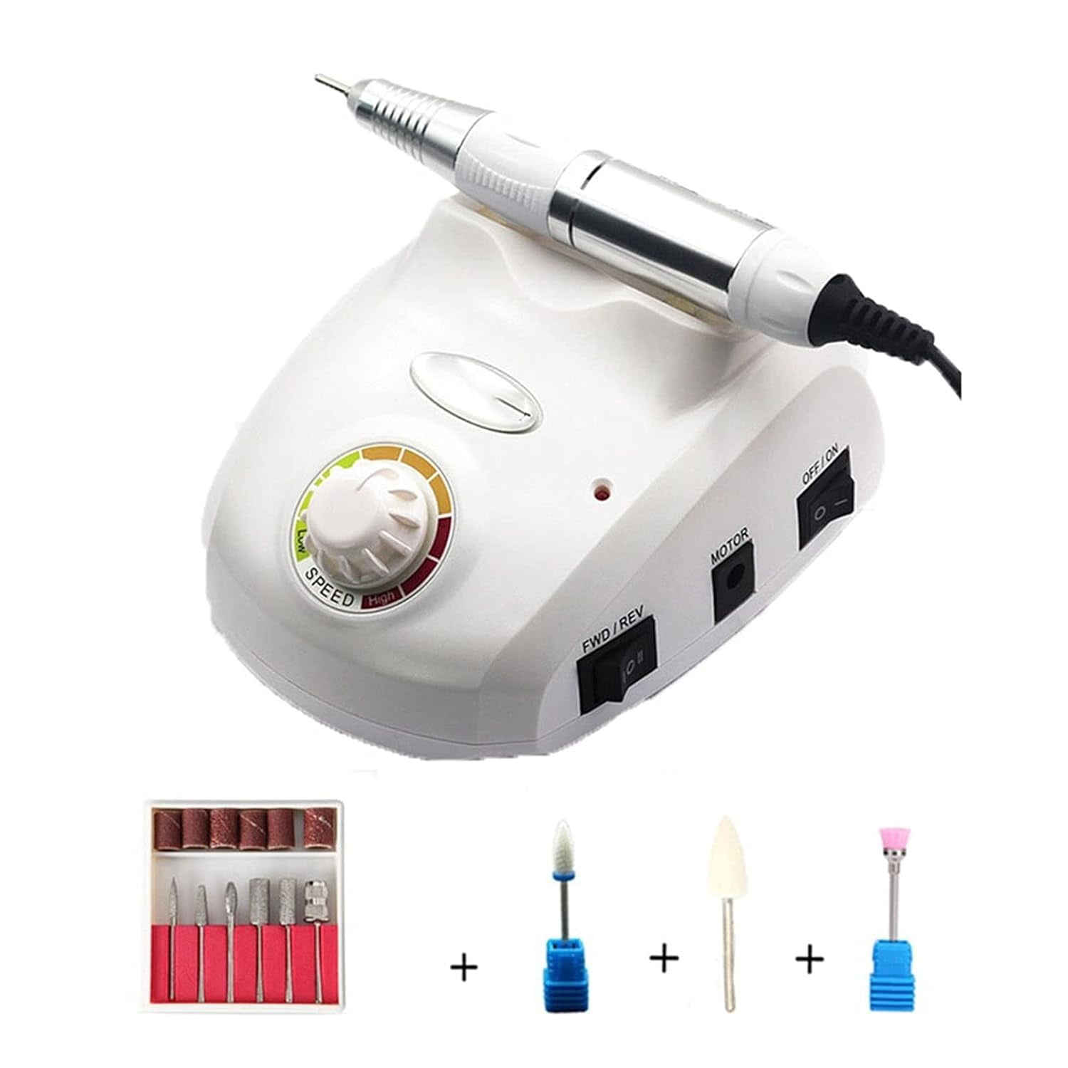 Electric Nail Files 35000RPM Electric Nail Drill Machine Manicure High ...