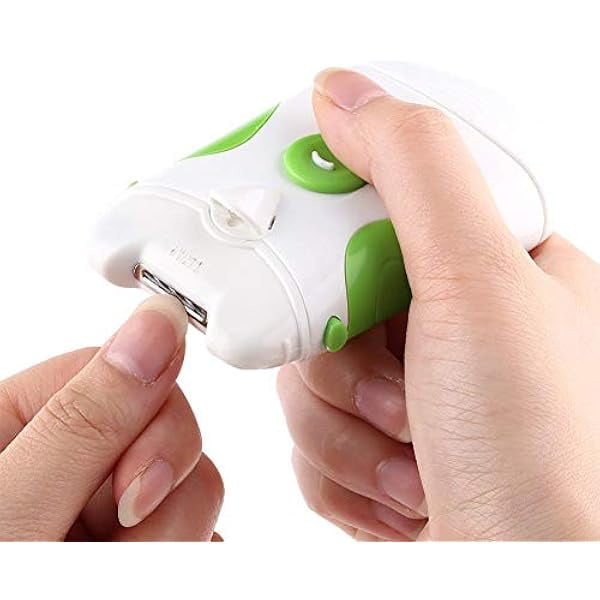 Electric Nail Trimmer, Professional Safe Electric Nail Trimmer 2 in 1 ...