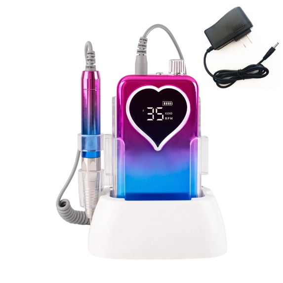 Electric Nails Grinder Reverse Rotation Rechargeable Cordless Nails ...