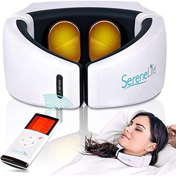 Electric Neck Massager Adjustable Heat - Cordless Massage Machine w ...