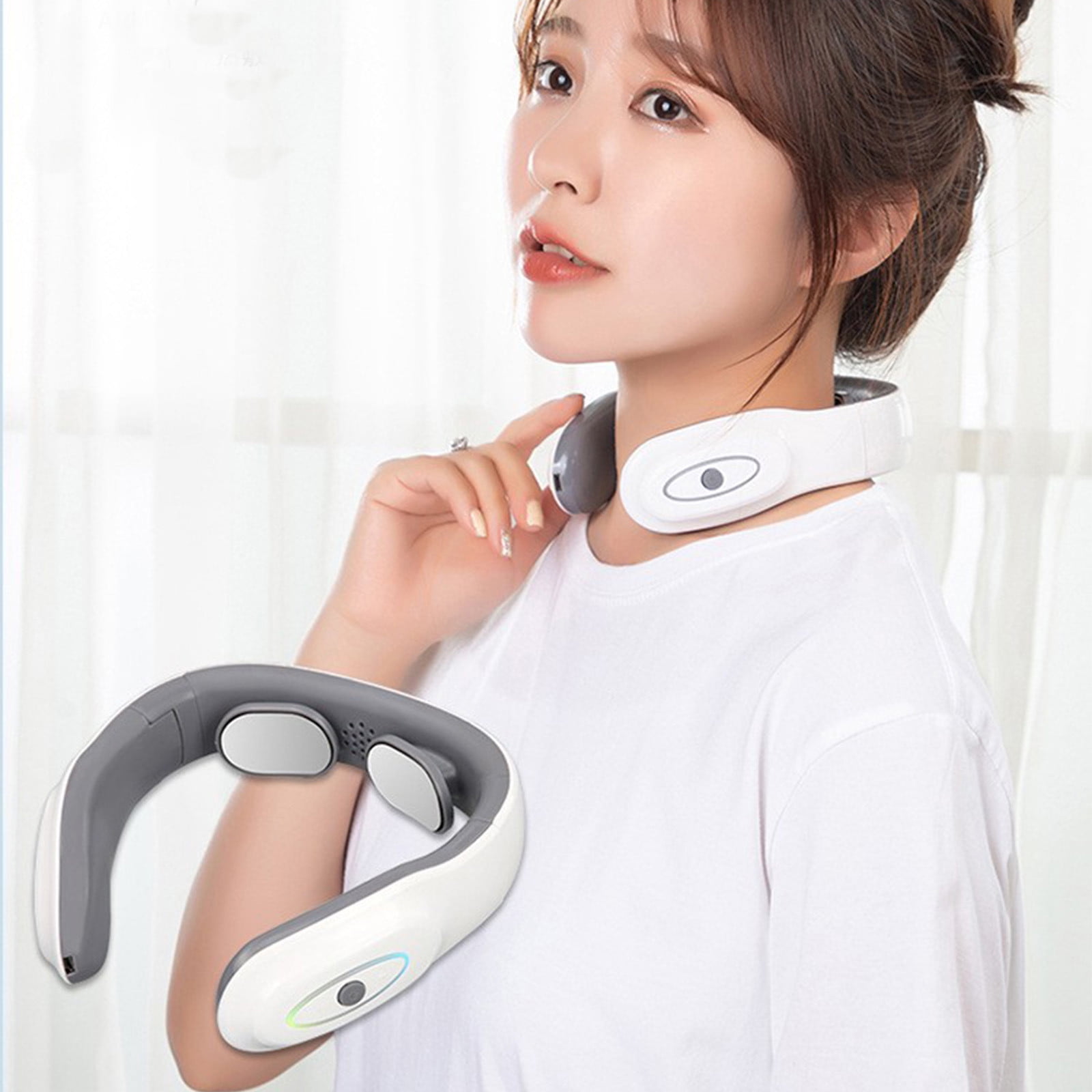 Electric Neck Massager,Cervical Massager,Neck Protection Device ...