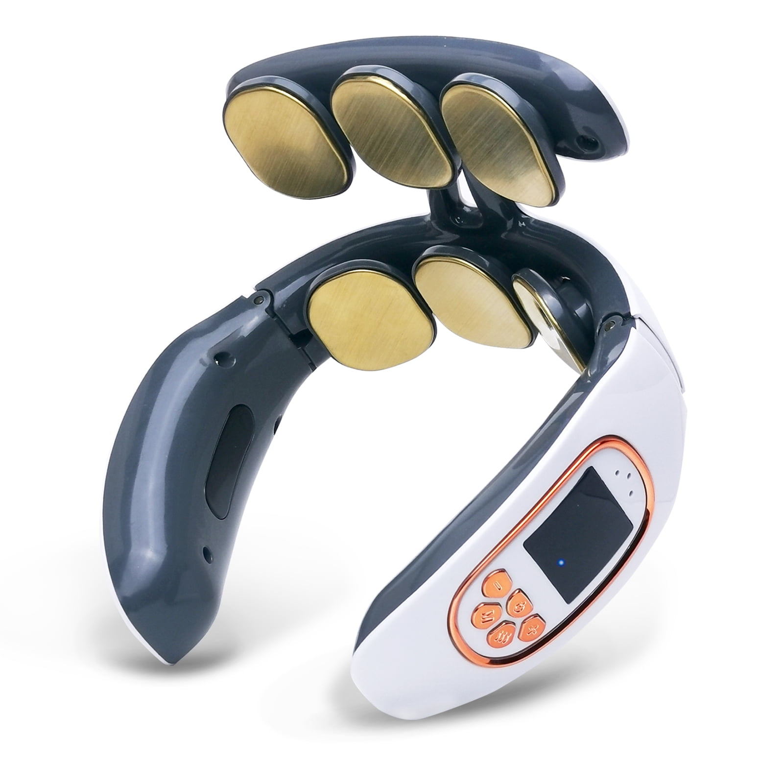 Wireless Smart Electric Neck Massager with Heat - Deep Tissue Pain ...