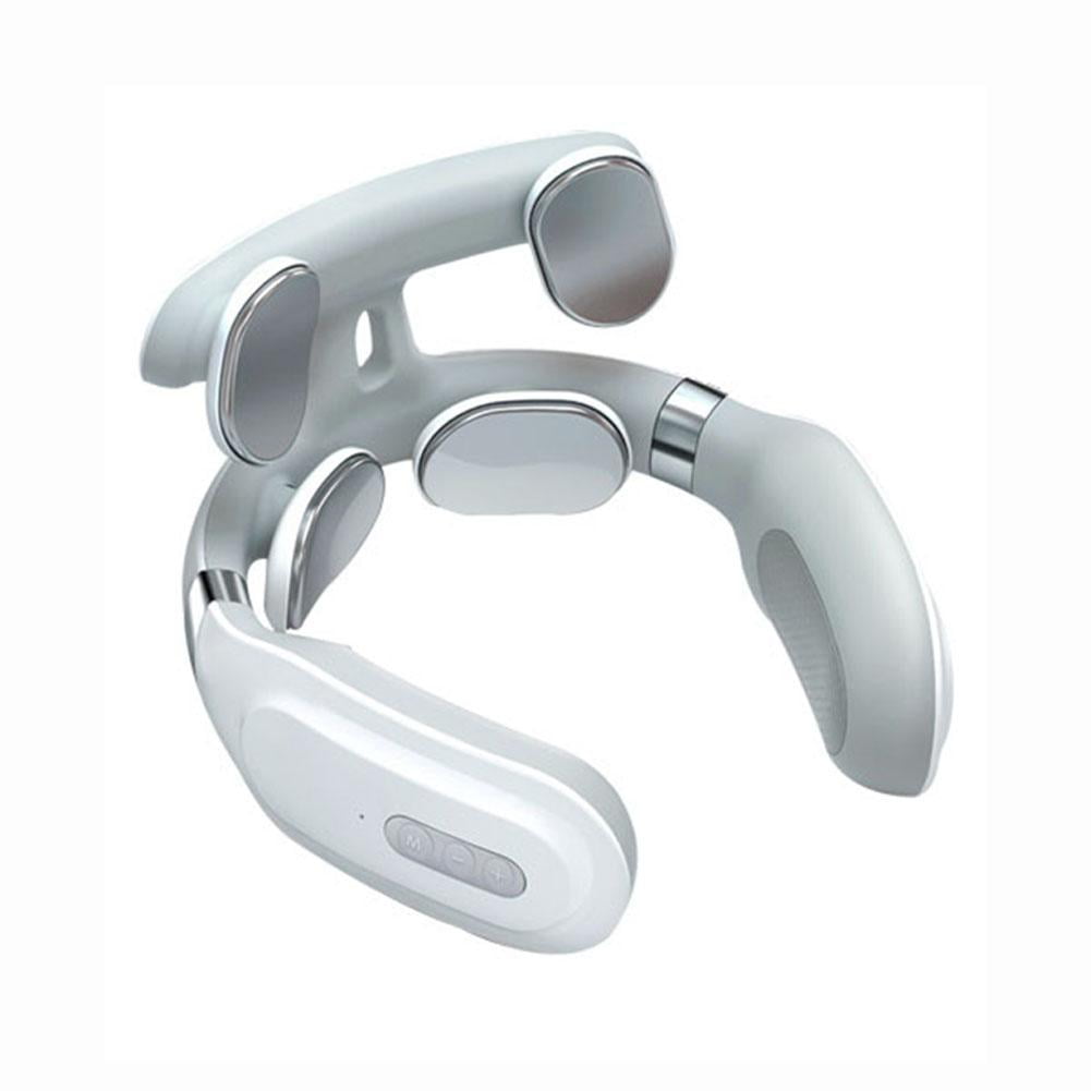 Electric Neck Massager Pain Relief Cervical Massage Relax Pulse Muscle ...