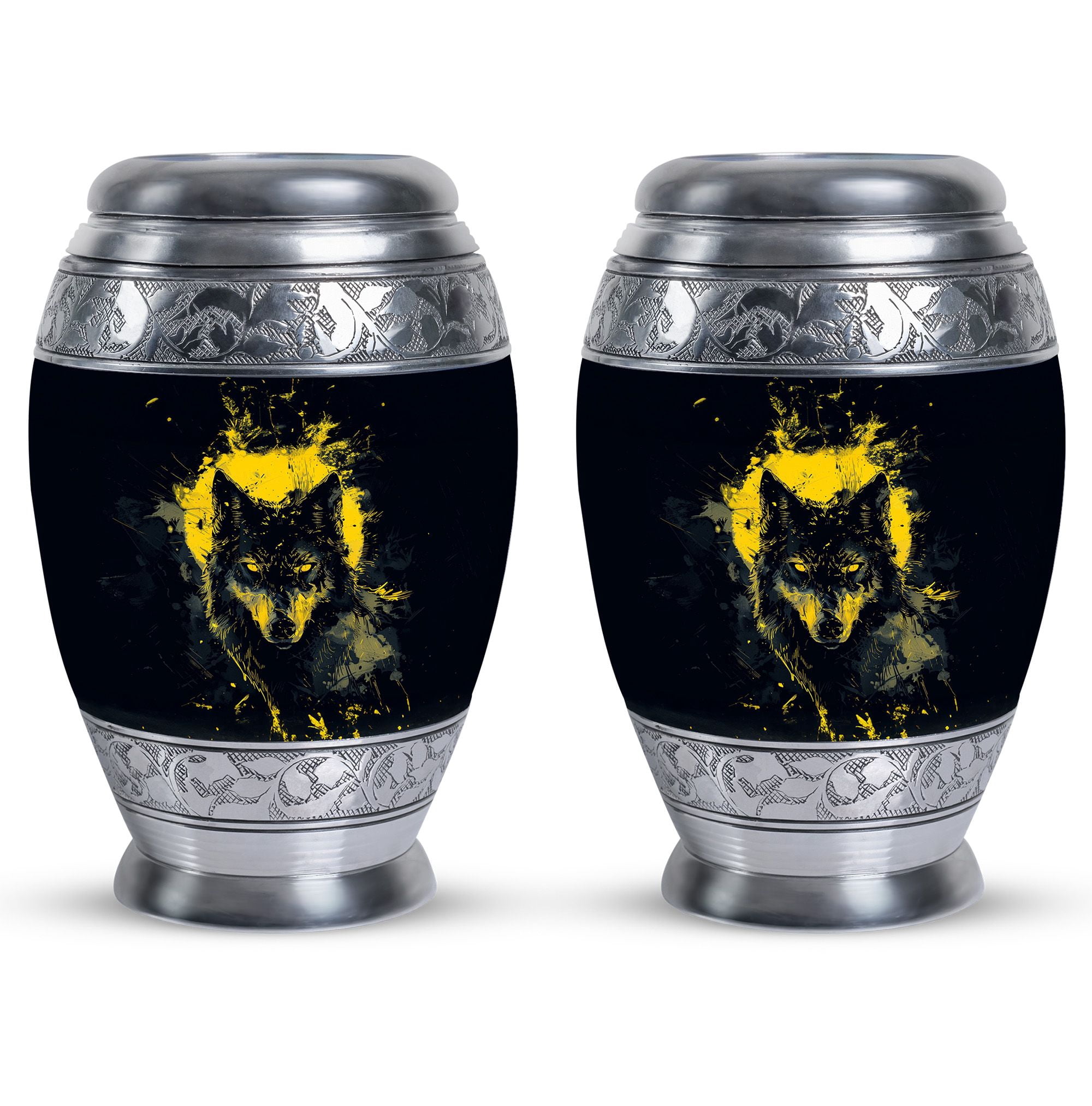 Electric Noir Lupine Mini Keepsake Urn For Human Ashes - Urns For Human ...