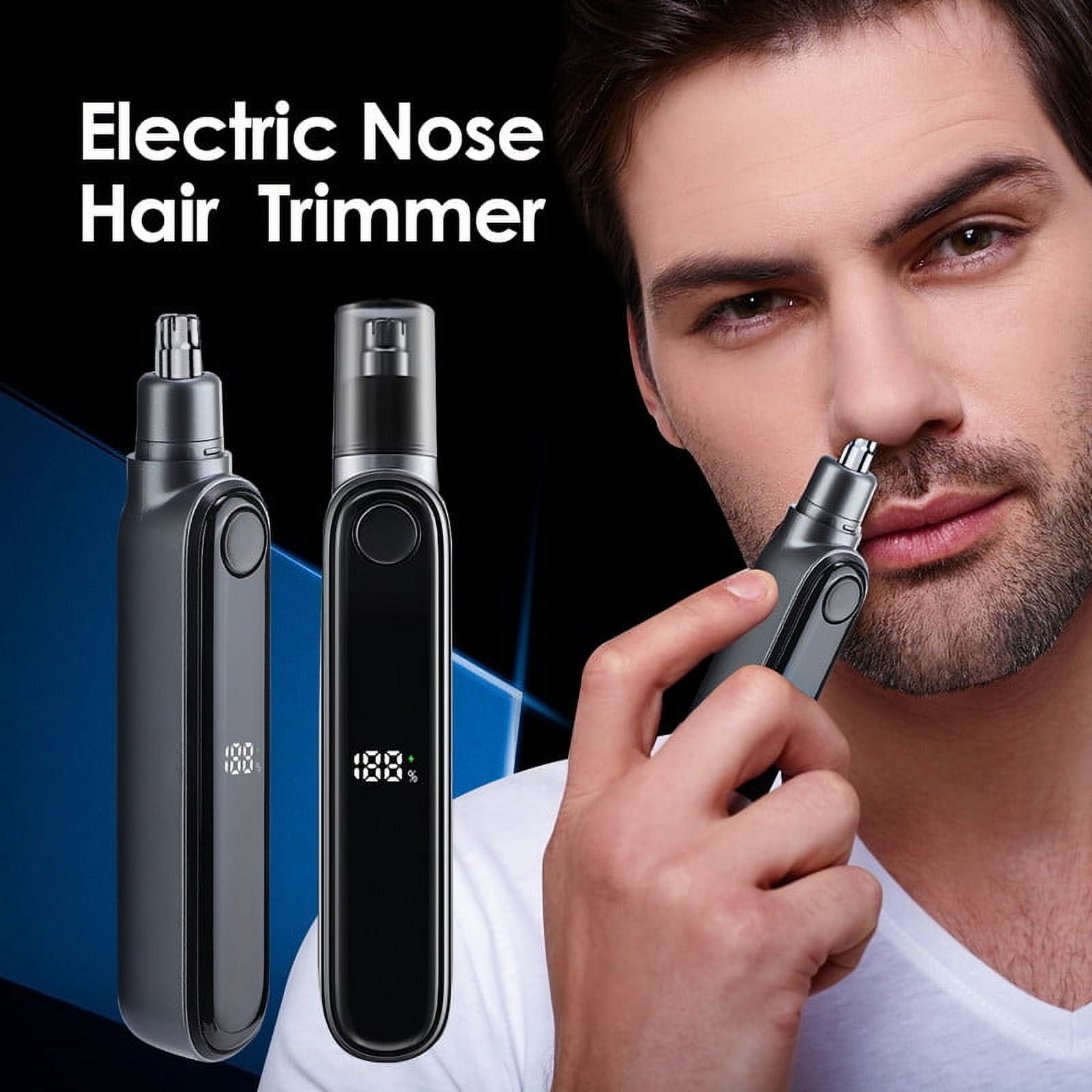 Electric Nose Hair Clipper, 13,000 RPM High-speed Nose Hair Trimmer ...