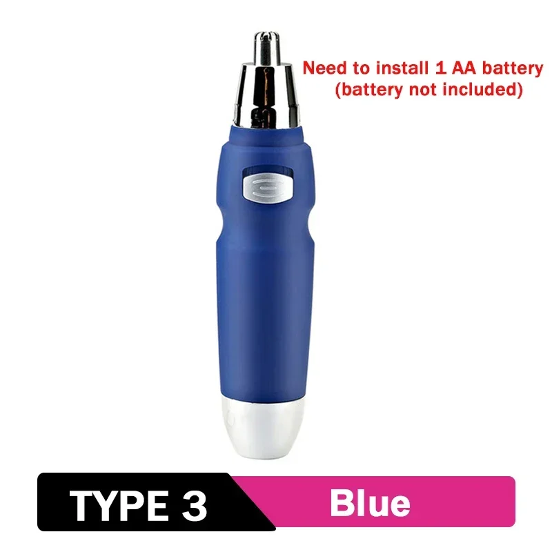 Electric Nose Hair Trimmer Implement Shaver Clipper Men Women Ear Neck ...
