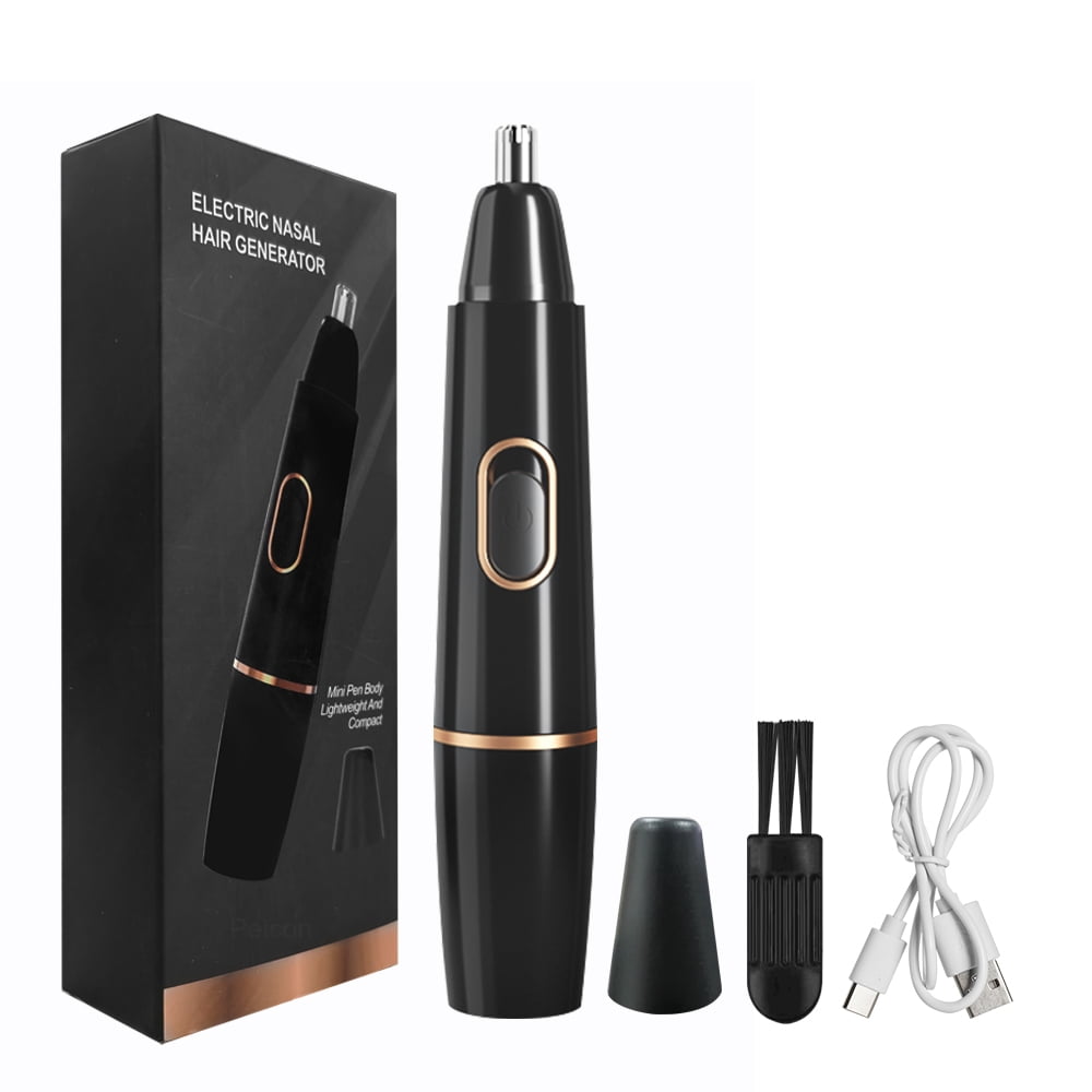 Electric Nose Hair Trimmer Painless Nose Hair Removal for Men Nose Hair ...