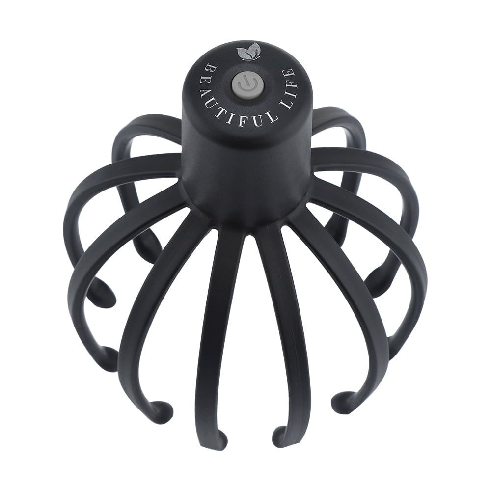Electric Octopus Claw Scalp Massager Stress Relief Therapeutic Head ...
