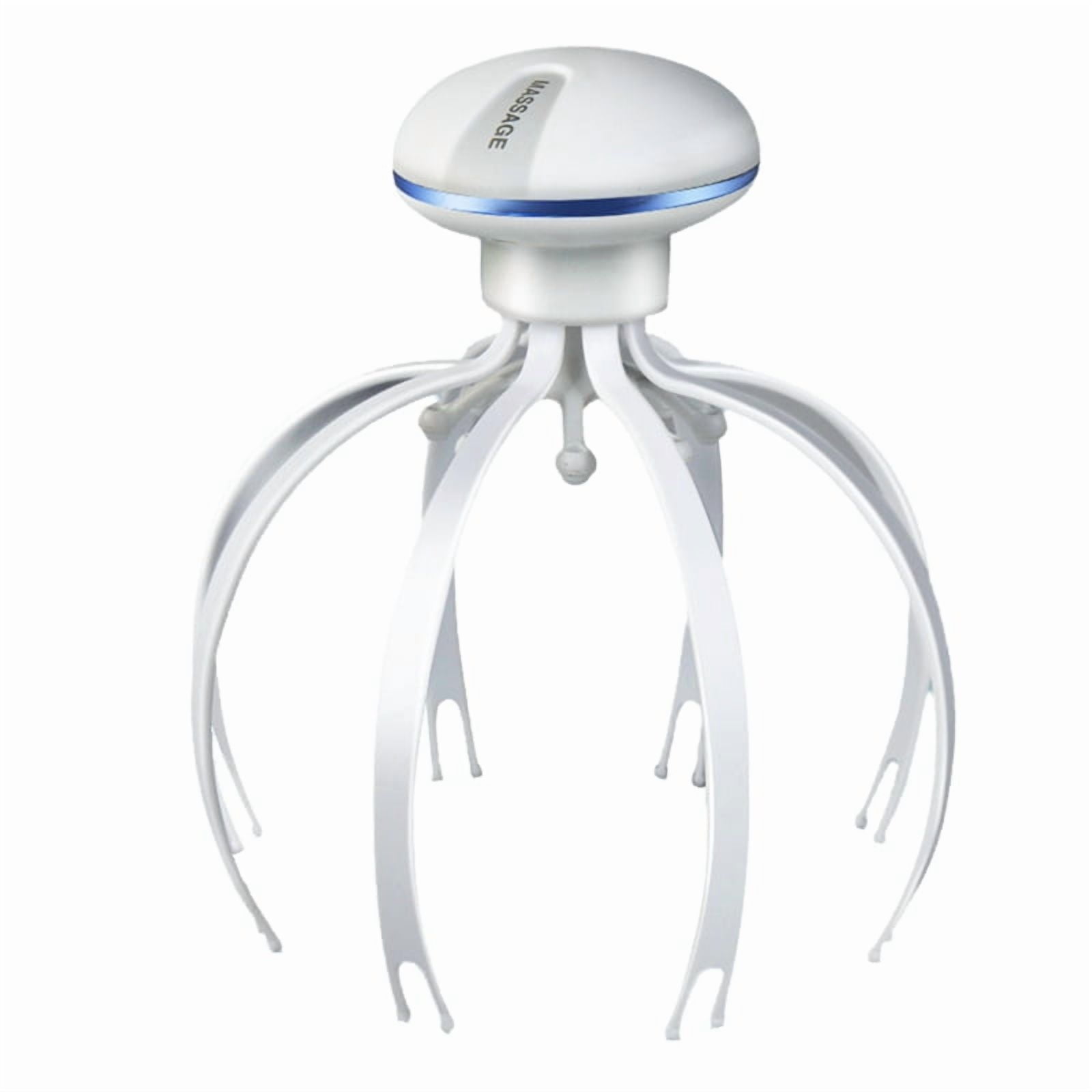 Electric Octopus Head Massager Dual-Use Wireless Scalp Scruncher ...