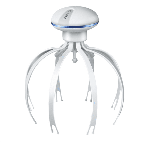 Electric Octopus Head Massager Dual-Use Wireless Scalp Scruncher ...
