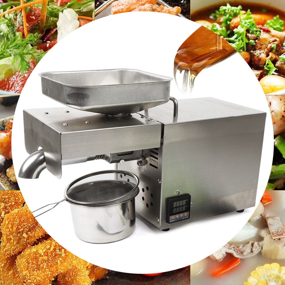 Electric Oil Press Machine, Intelligent Digital Temperature Control ...