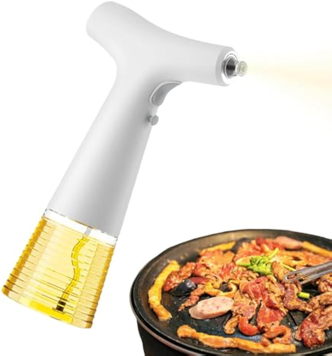 Electric Oil Sprayer, Rechargeable Olive Oil Sprayer, Spritzer Bottle ...