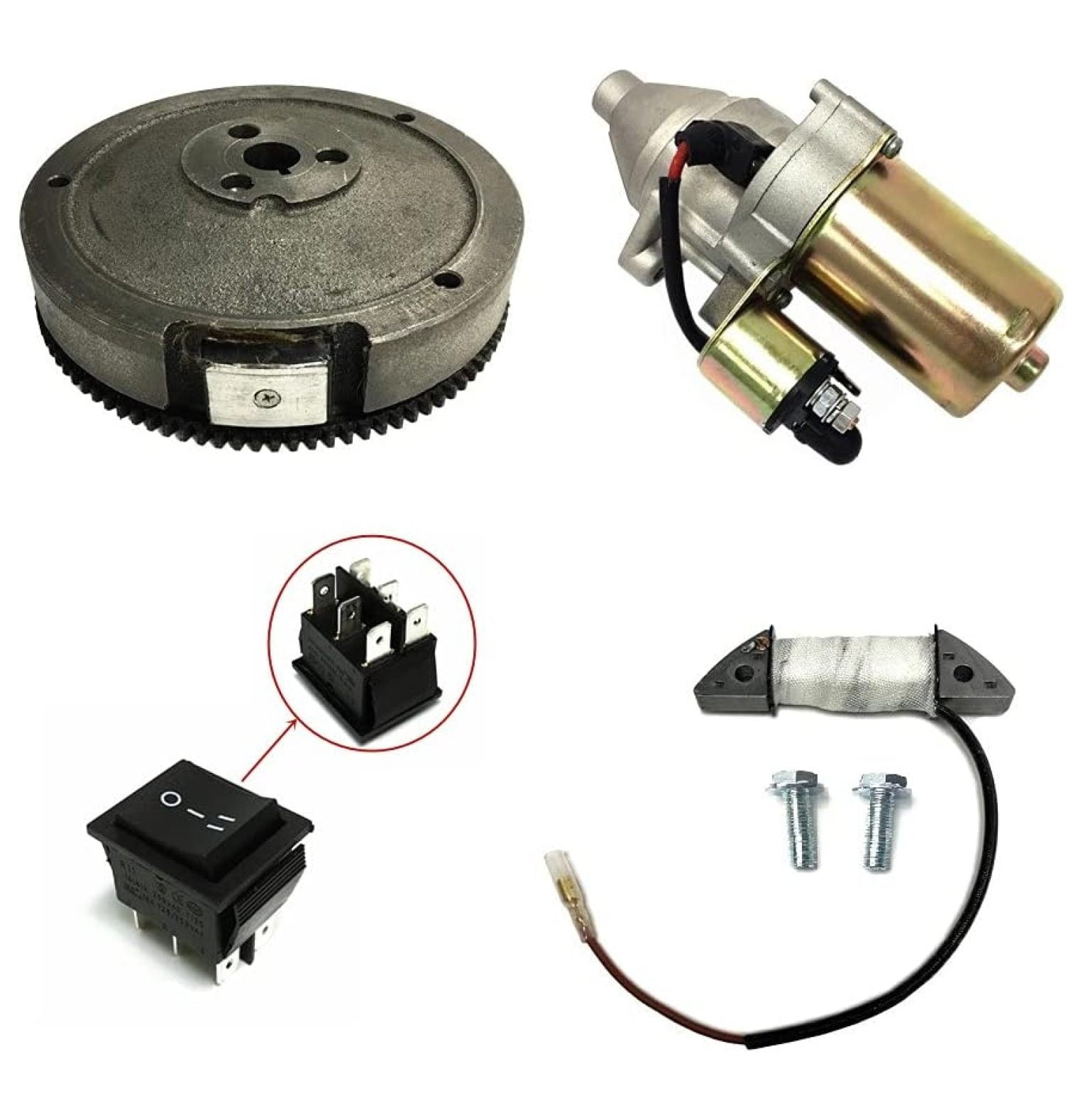 Electric On-Off Starter Upgrade Kit for Predator 6500 Watt 420cc Recoil ...