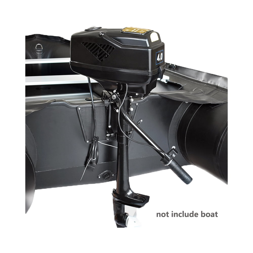 LGXEnzhuo Black Freshwater One Hand Steer 40 cm Shaft Electric Trolling ...