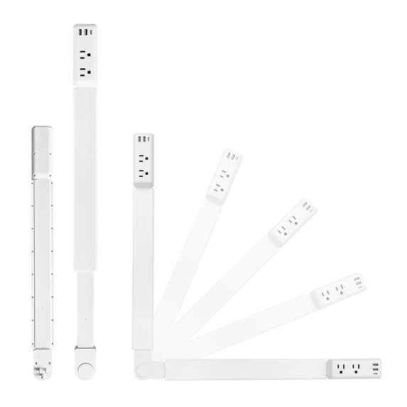 Electric Outlet Extender,Outlet Extender Stick,Retractable Power Strip ...