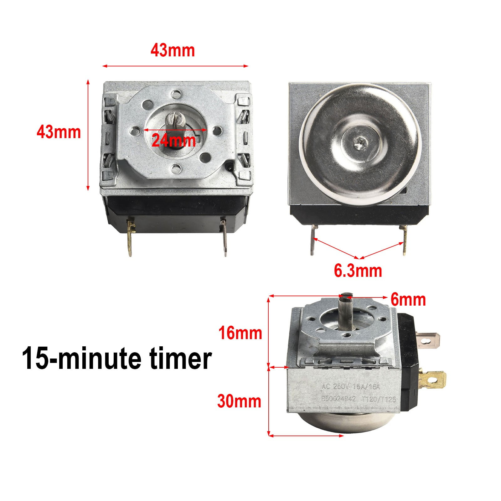 Electric Oven Timer Switch Easy to Install and Durable for Electric ...