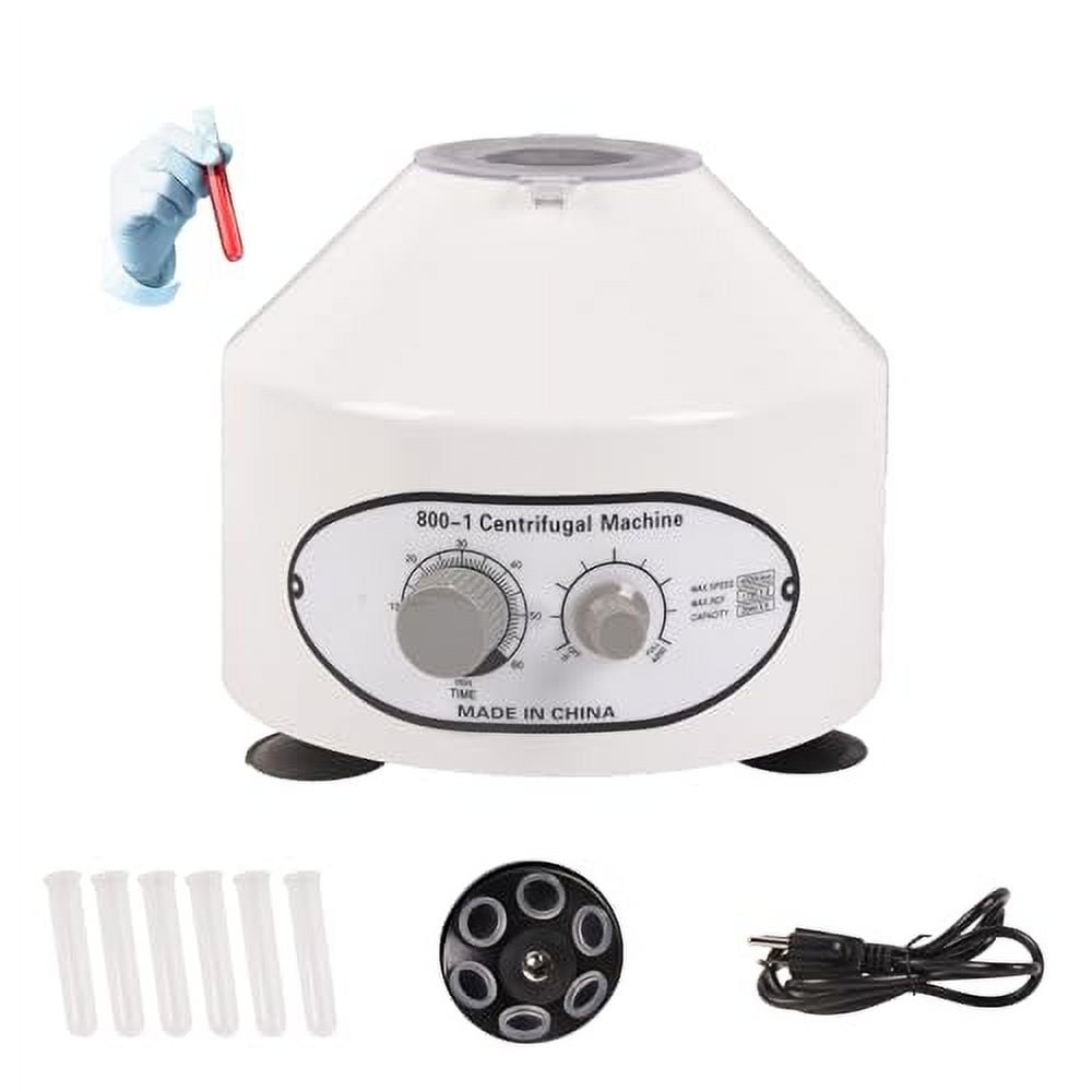 Electric PRP Centrifuge Machine Benchtop Lab Centrifuge Machine with Timer and Speed Control ...