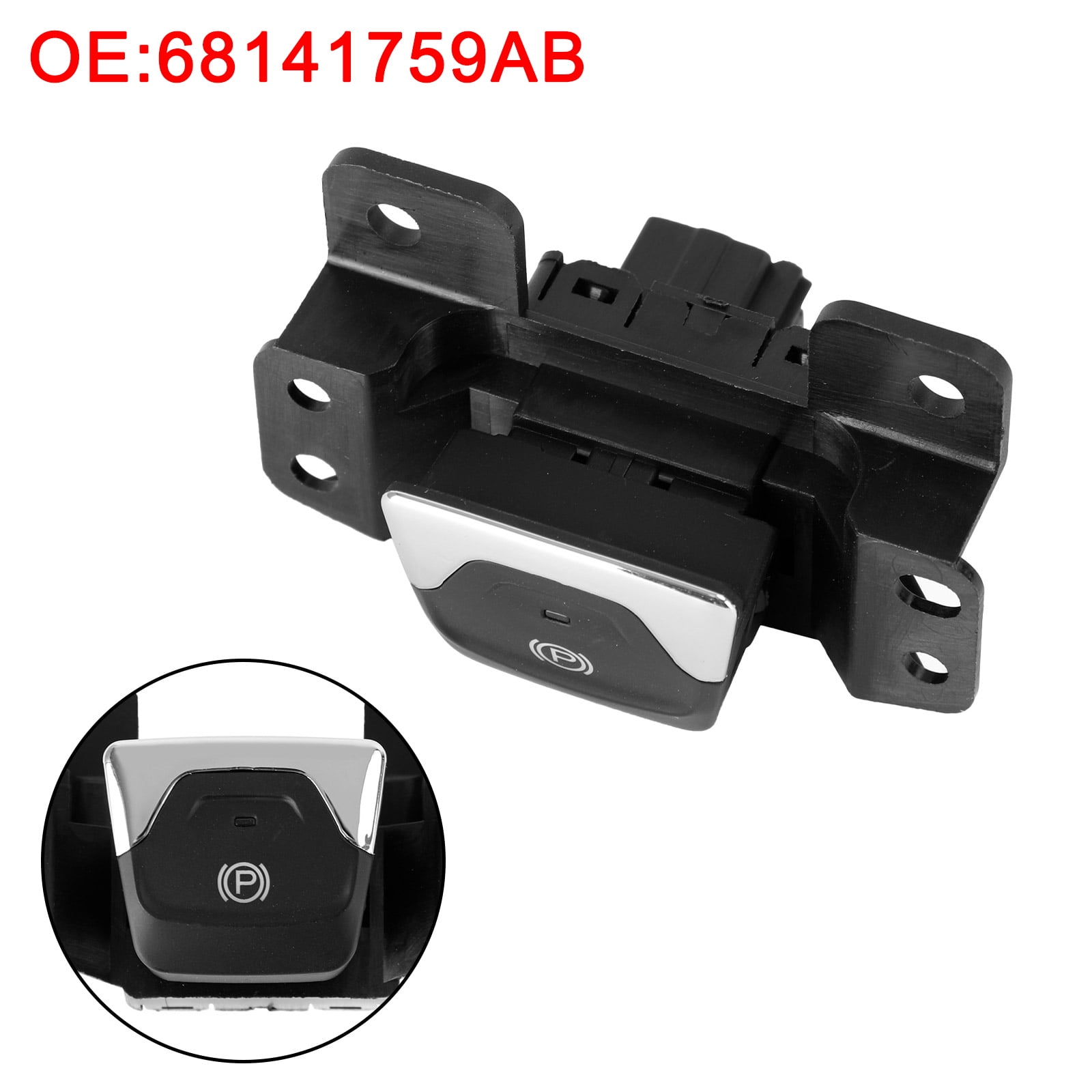 Factory 43 Electric Parking Brake Handle Switch 68141759AB, Fits Jeep ...