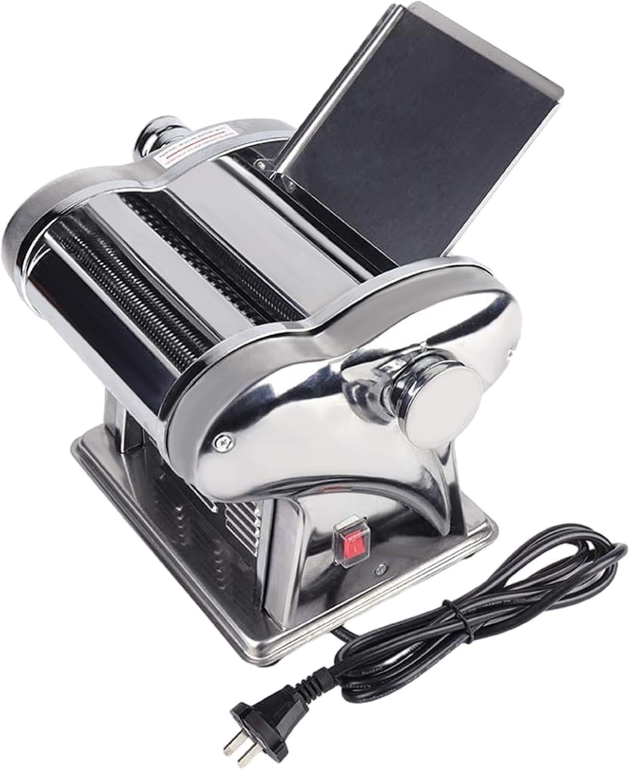 Electric Pasta Maker Machine, 110V Stainless Steel Automatic Noodles ...