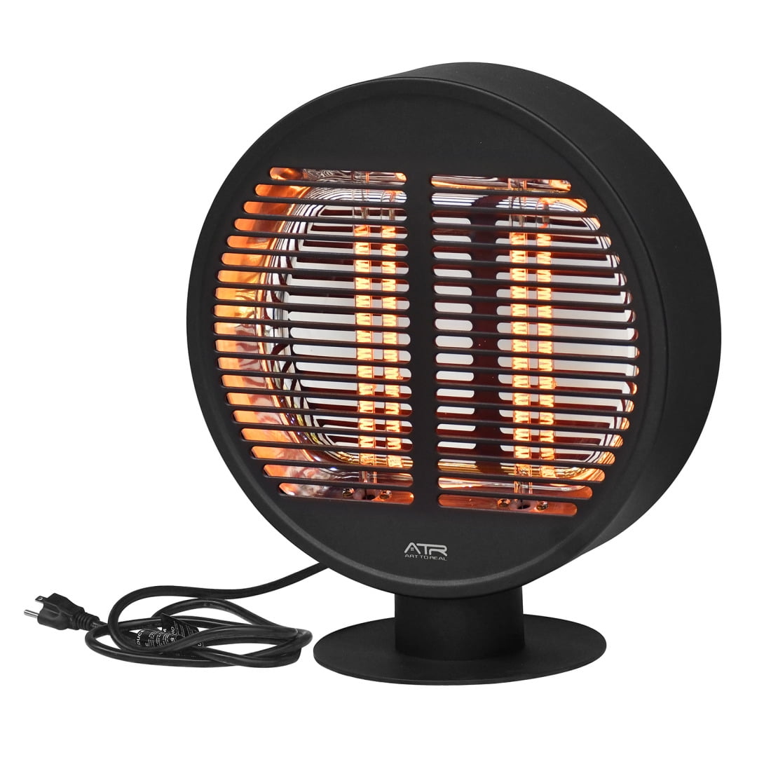 Electric Patio Heater,Infrared Outdoor Heate with Unique Round Shape ...