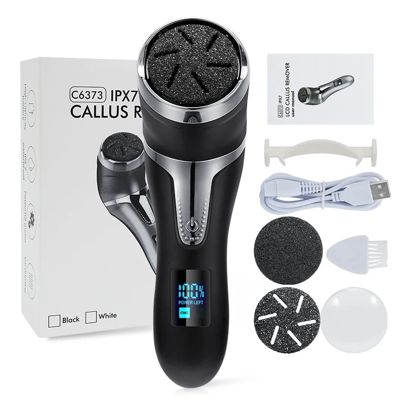Electric Pedicure Tools Foot Care File Leg Heels Remove Hard Cracked ...