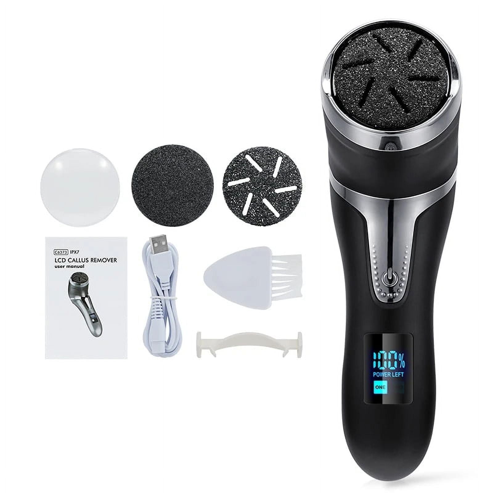 Electric Pedicure Tools Foot Care File Leg Heels Remove Hard Cracked ...