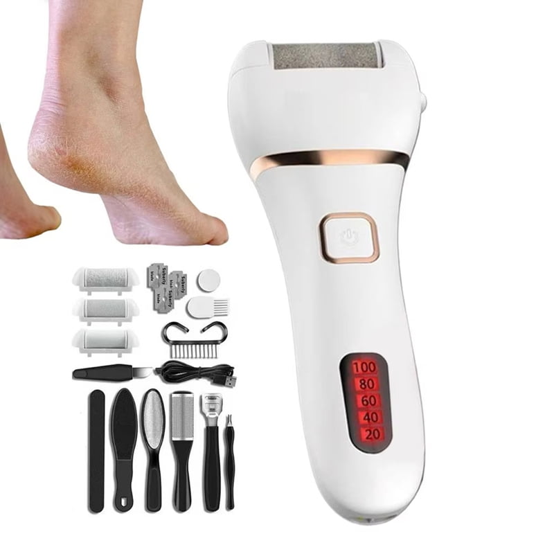 Electric Pedicure Tools Foot Care File Leg Heels Remove Hard Cracked ...
