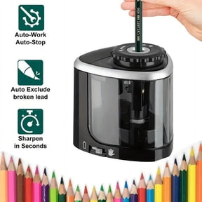JGJJUGN Handheld Electric Pencil Sharpener with Automatic Stop Function ...