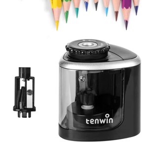 JGJJUGN Handheld Electric Pencil Sharpener with Automatic Stop Function ...