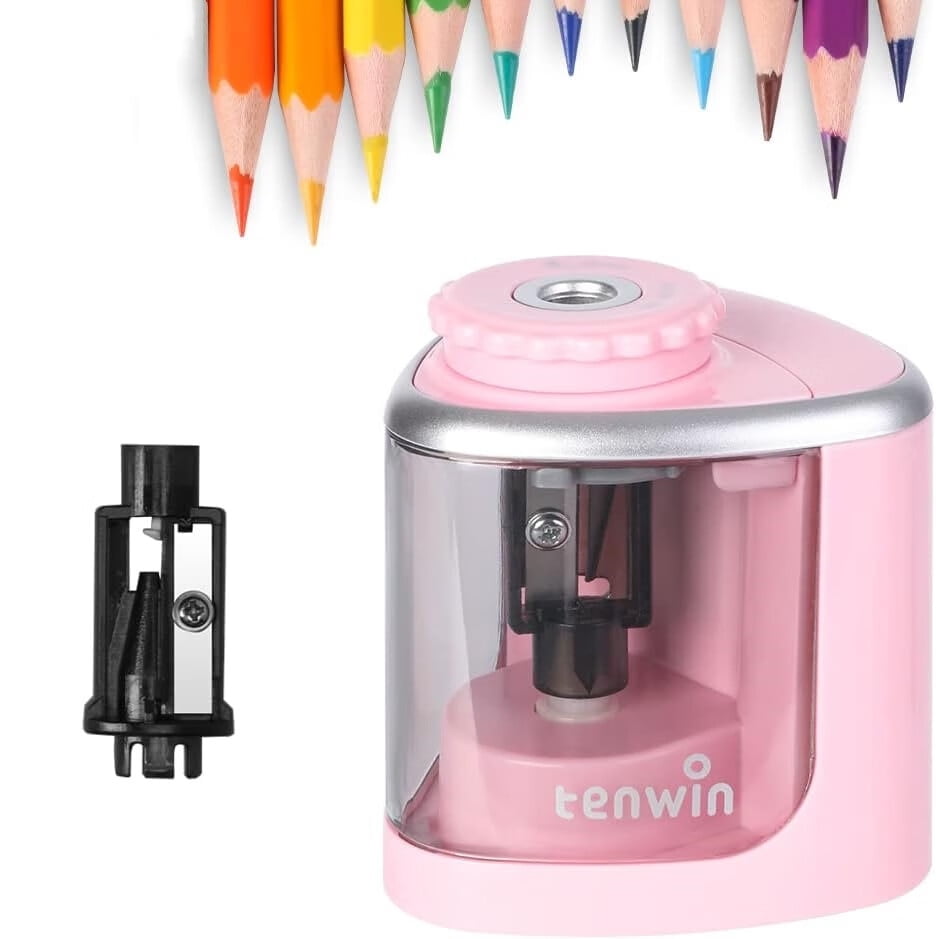 Electric Pencil Sharpener Battery Operated,Quick Sharpening,Suitable ...