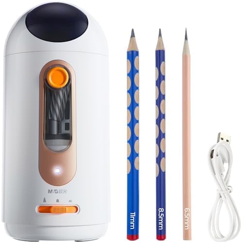 Electric Pencil Sharpener for Colored Pencils, Astronaut Auto in/Out ...