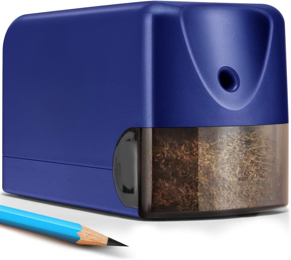 Electric Pencil Sharpener, Heavy Duty Classroom Pencil Sharpener for 6. ...