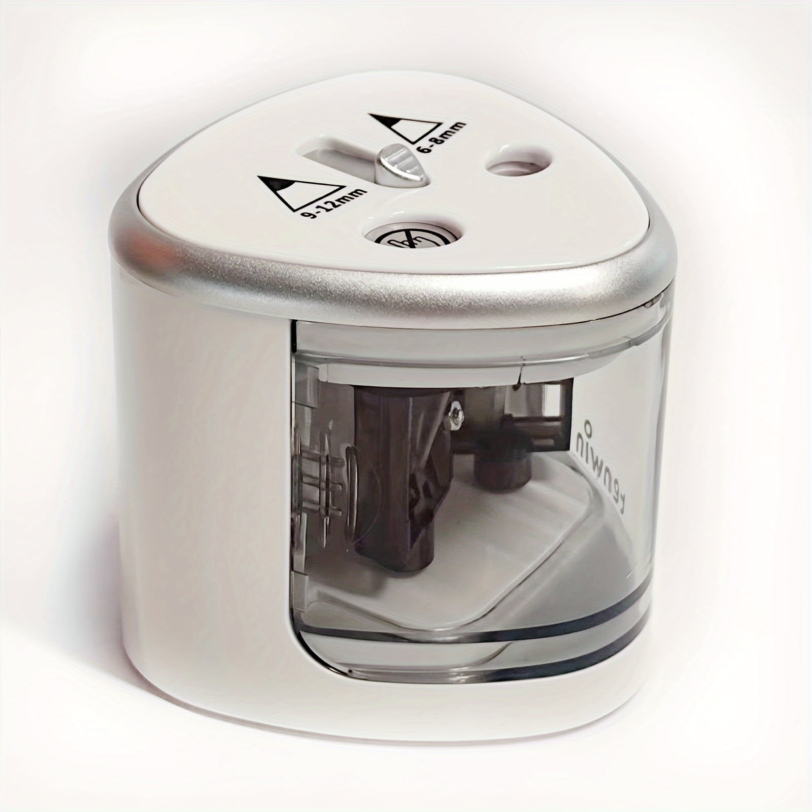 Electric Pencil Sharpener, Semi-automatic Dual-hole Thick And Thin ...