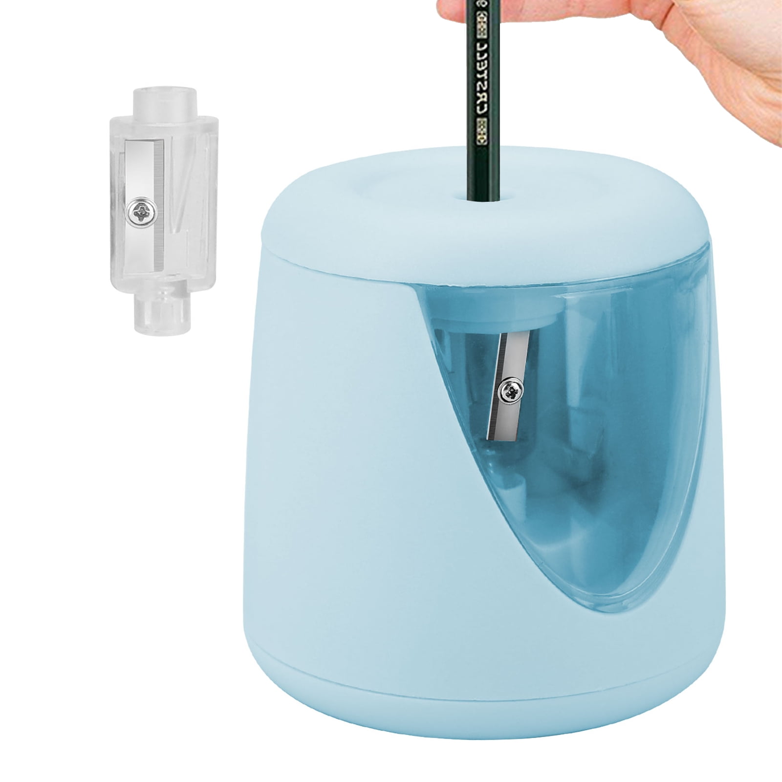 Electric Pencil Sharpener, TSV Battery Operated Sharpeners with Auto ...