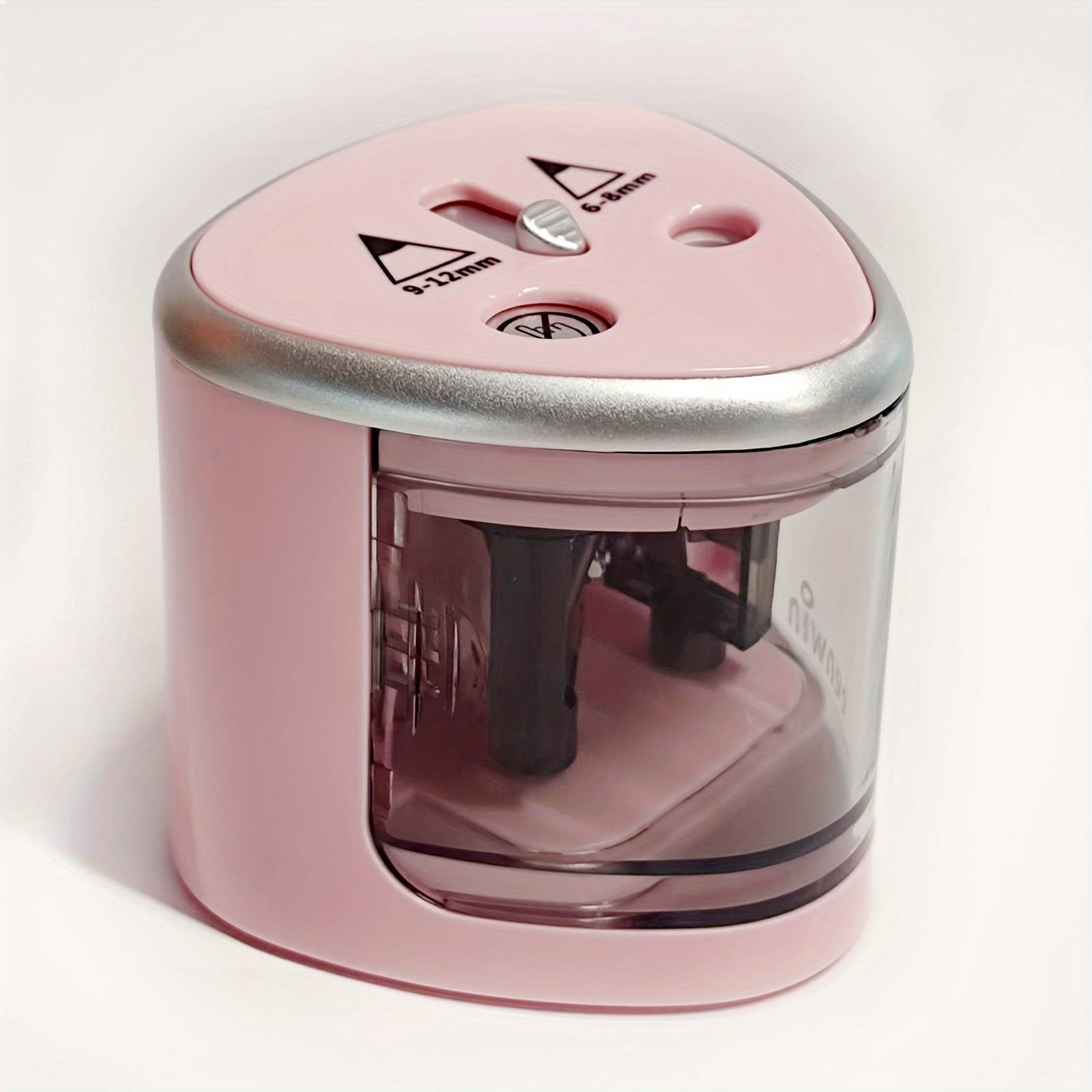 Electric Pencil Sharpener, Thick And Thin Dual-hole Semi-automatic ...