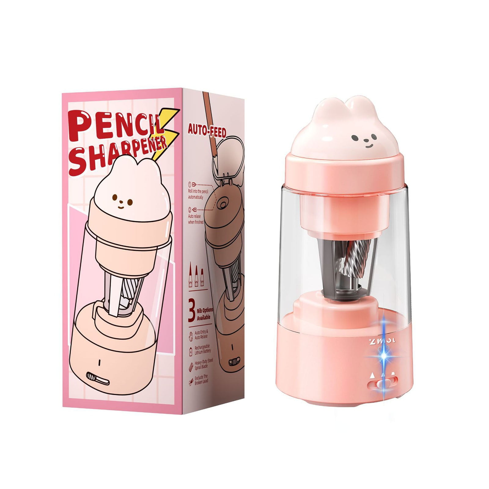 Electric Pencil Sharpeners, Colored Pencil Sharpener, Auto Stop ...