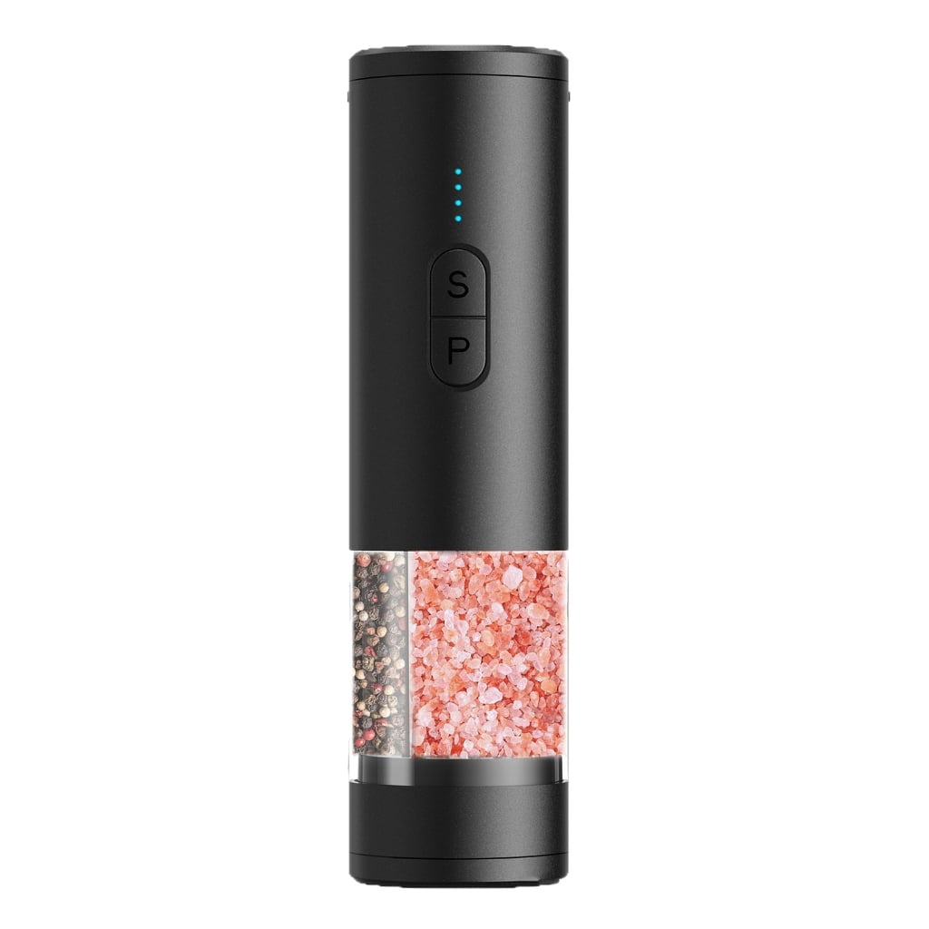 Electric Pepper Salt Grinder Set, Rechargeable Battery, Adjustable ...