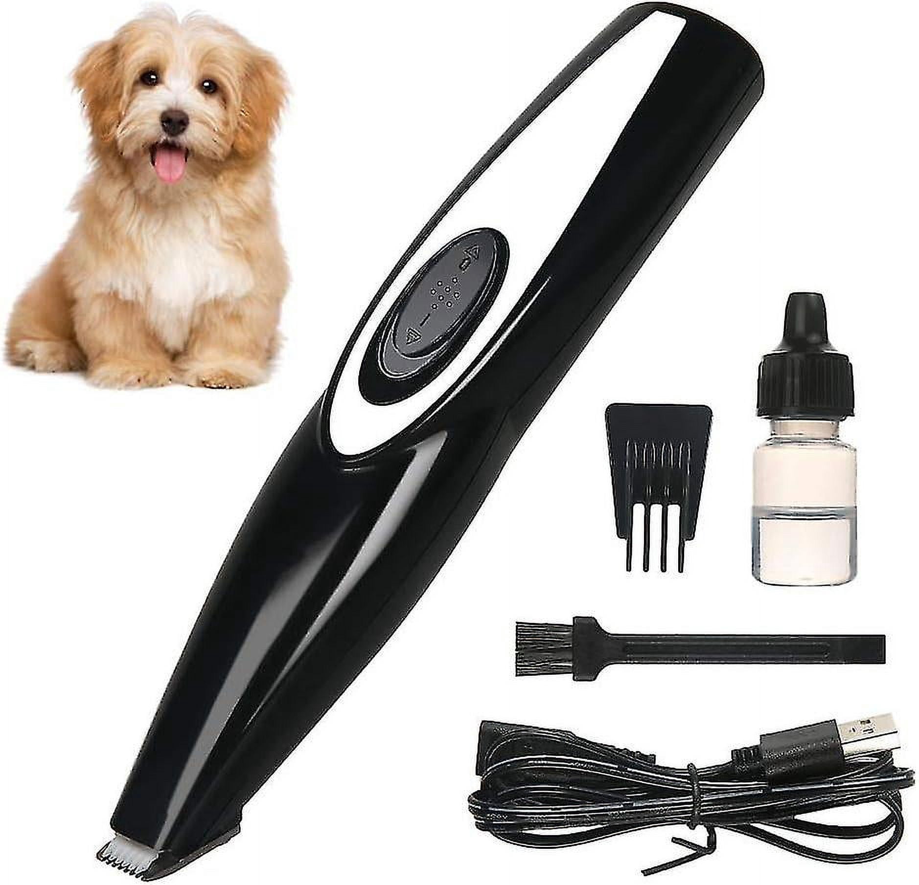 Electric Pet Trimmer Usb Rechargeable Cordless Small Hair Trimmer for ...