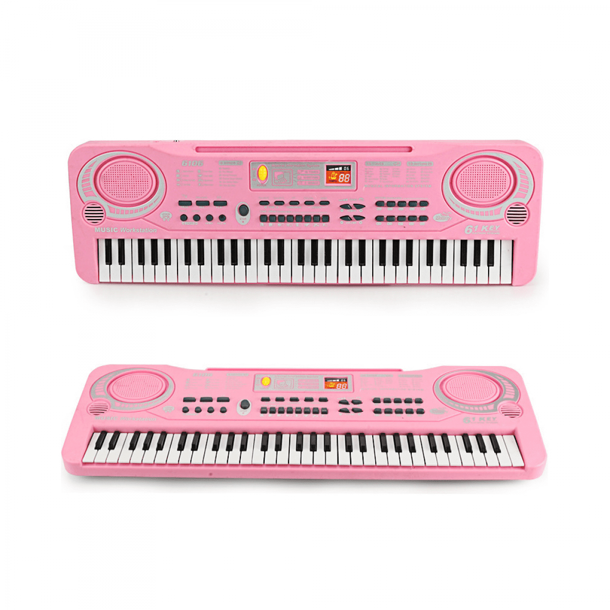 Electric Piano Toys for Kids 61 Key Musical Instruments Toy Portable ...