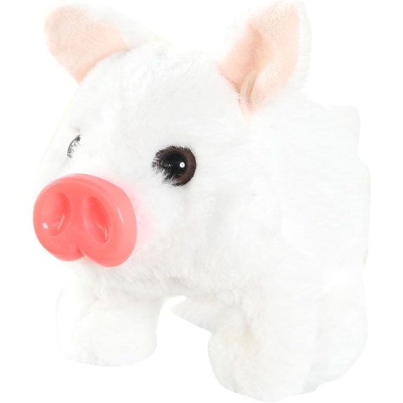 Electric Pig Plush Realistic Toy, 2026 New Interactive Crawling Piglet ...