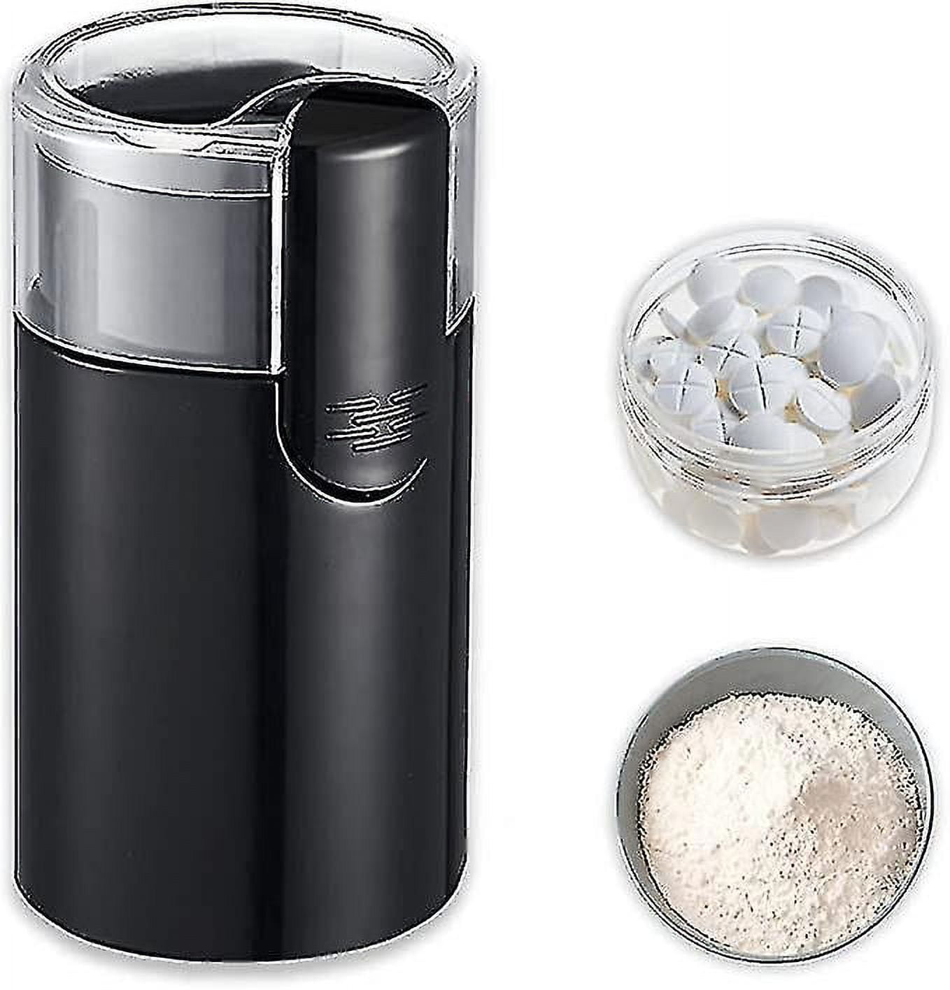Electric Pill Crusher Grinder, Grind The Medicine And Vitamin Tablets ...