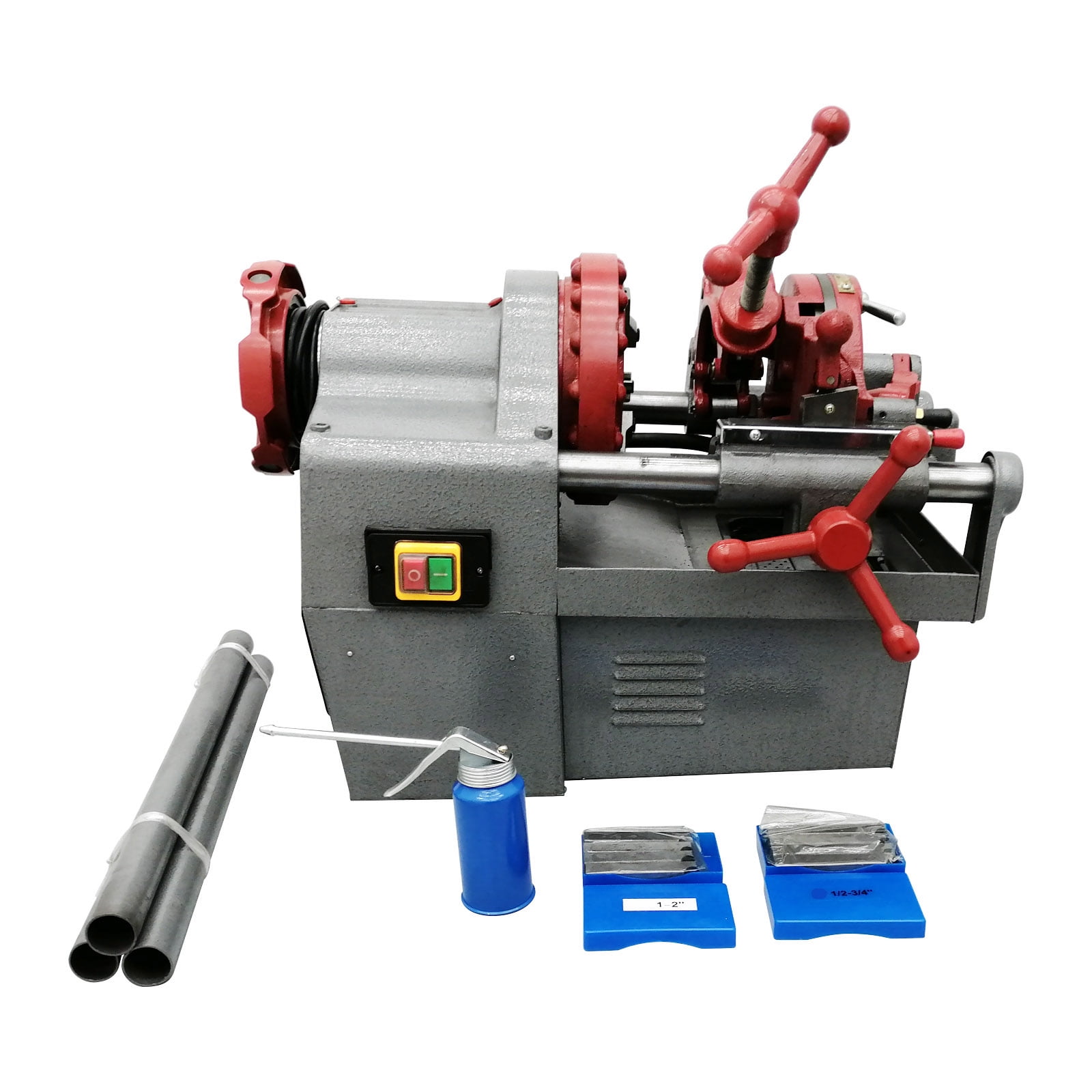 Electric Pipe Cutting Threader Machine Power Pipe Threading Cutter 110V 1/2"- 2" NPT - Walmart.com